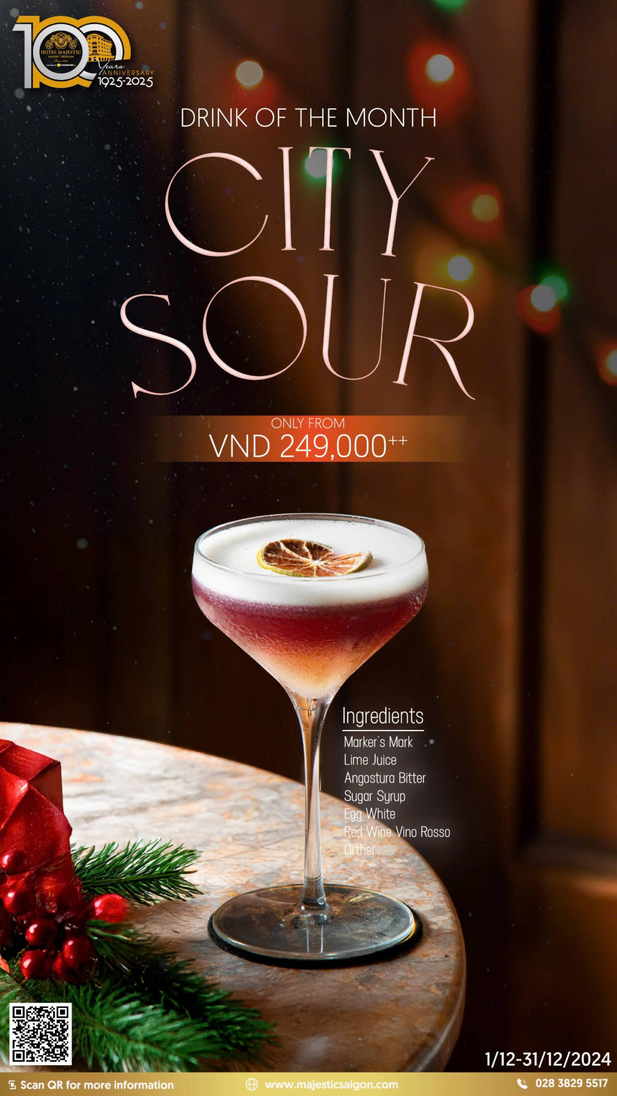 M Bar - Hotel Majestic Saigon